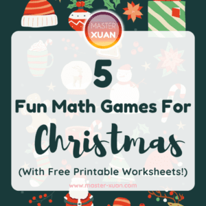 5 Fun Math Games For Christmas (With Free Printable Worksheets ...