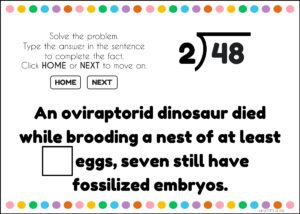 The One Unique Gameplay To Practice Long Division Math Problems ...