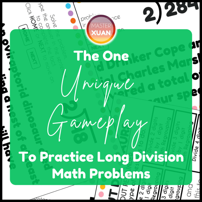 The One Unique Gameplay To Practice Long Division Math Problems ...