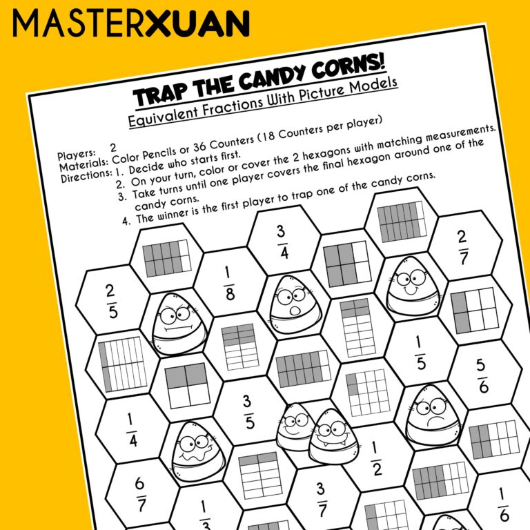 9 Amazing Equivalent Fraction Activities And Games For Math Lesson ...