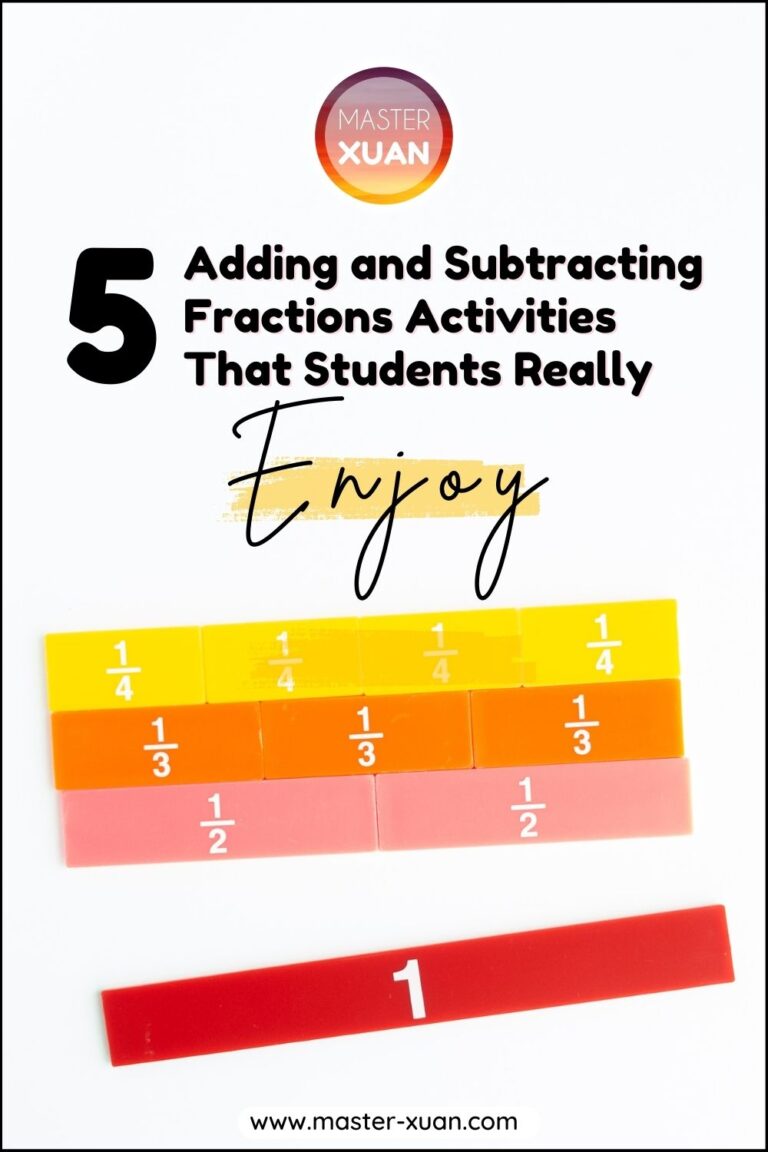 5 Adding and Subtracting Fractions Activities That Students Really ...