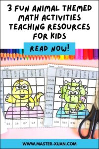 3 Fun Animal Themed Math Activities Teaching Resources For Kids ...
