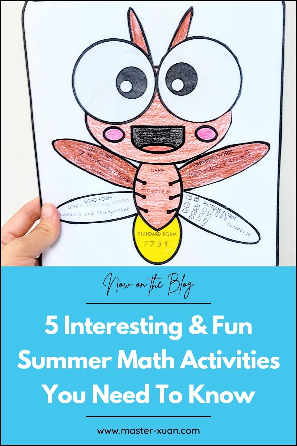 5 Interesting & Fun Summer Math Activities You Need To Know ~ Master Xuan