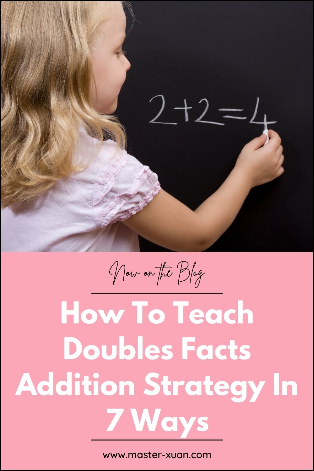 How To Teach Doubles Facts Addition Strategy In 7 Ways ~ Master Xuan