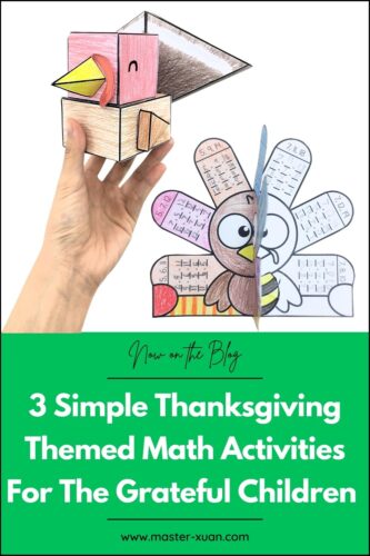 3 Simple Thanksgiving Themed Math Activities For The Grateful Children ...