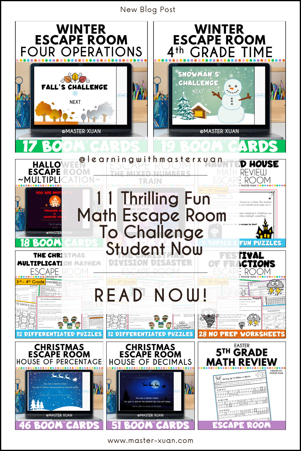 11 Thrilling Fun Math Escape Room To Challenge Student Now ~ Master Xuan